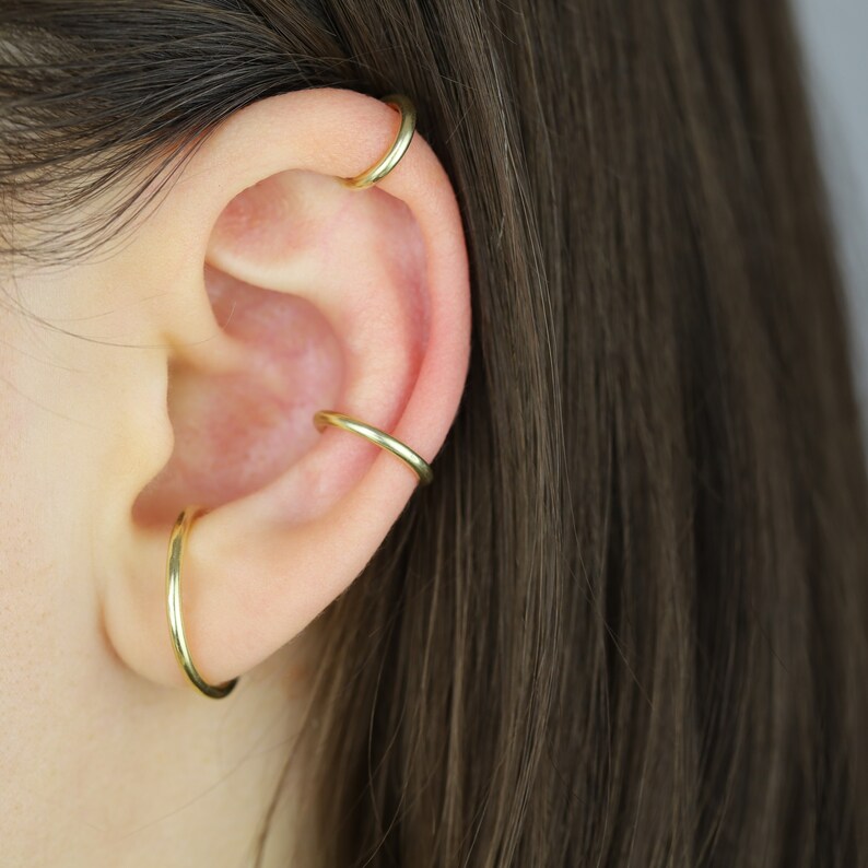 Ear Lobe Cuff Huggie Hoop Earring Lobe Cuff Earring Lobe Ear - Etsy Canada