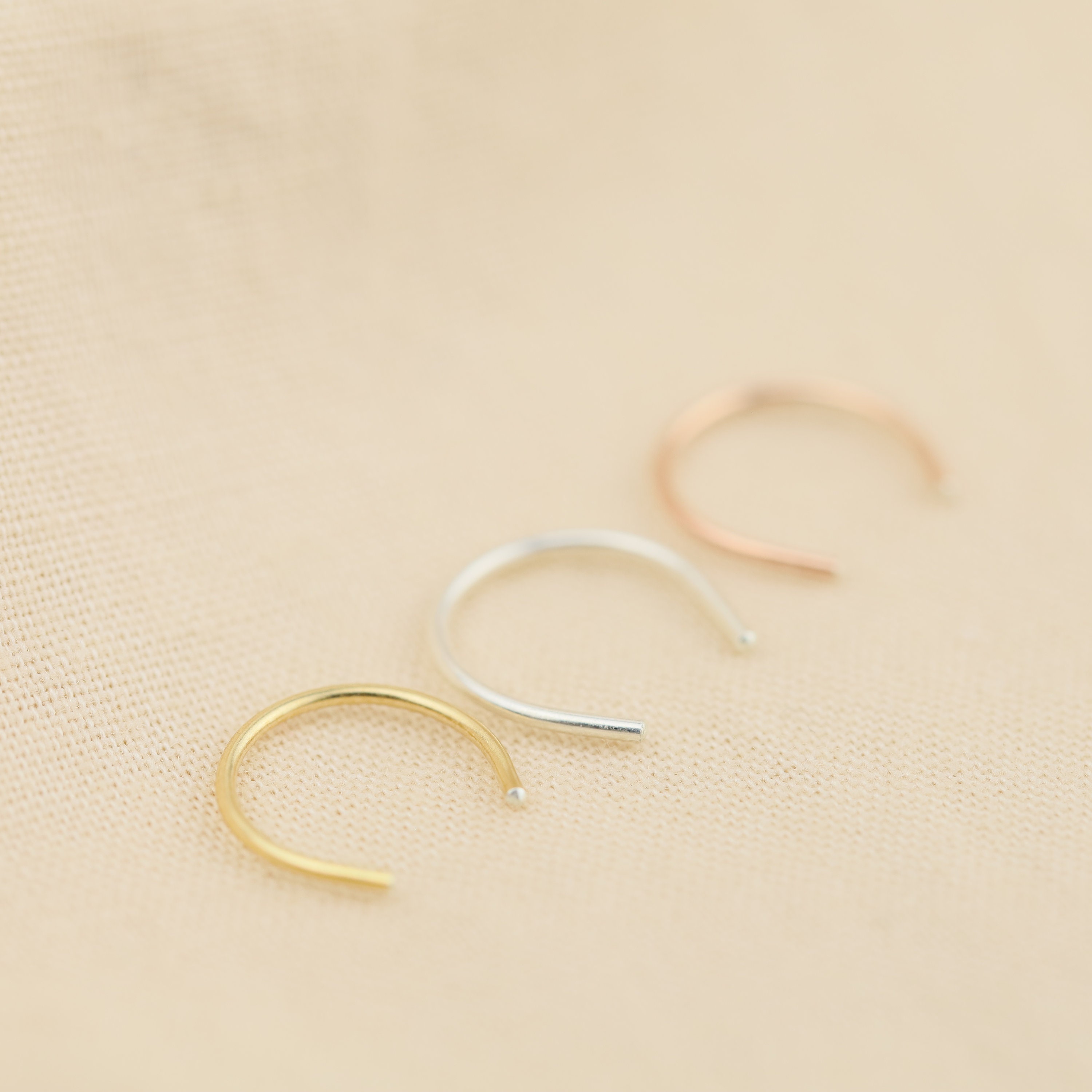 Arc Septum Retainer Gold Septum Retainer Horseshoe Septum Nose - Etsy UK