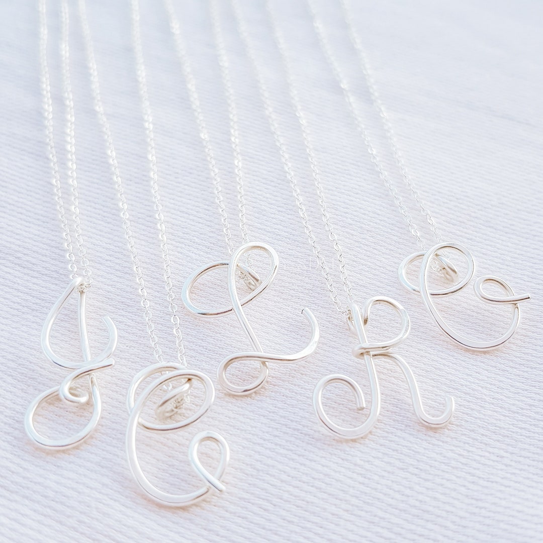 C Custom Letter Necklace • Personalized Name Necklace • C Custom ...