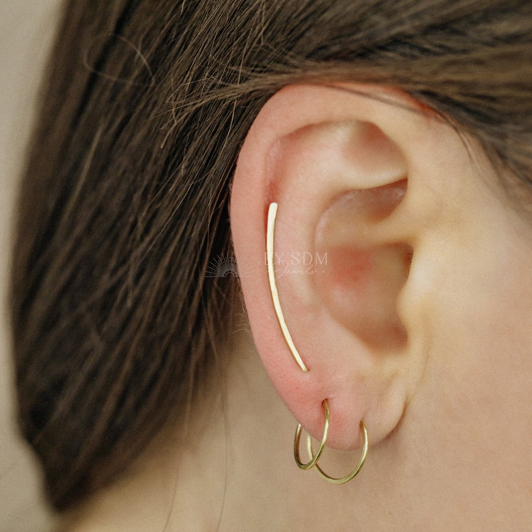 Thin Hoop Earrings Small Hoop Earrings Huggie Hoop Earrings Gold Hoop ...