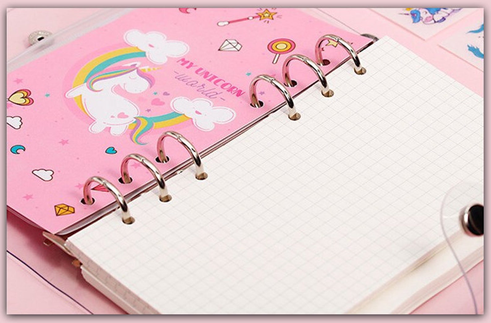 Unicorn Diary Notebook and Pen Gift Set With Stickers - Etsy