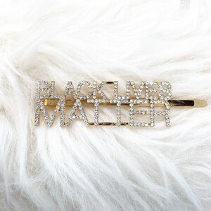 Black Lives Matter BLM Hair Pins - Etsy