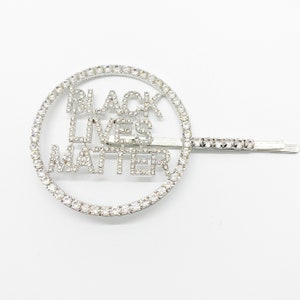 Black Lives Matter BLM Hair Pins - Etsy