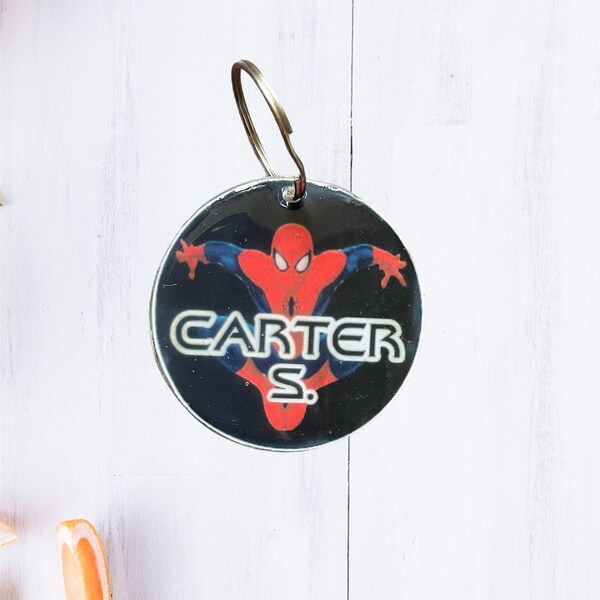 Superhero Name Tag - Etsy