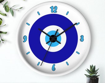 Evil Eye Clock - Etsy