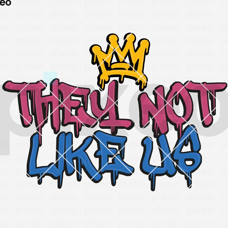They Not Like Us Svg - Etsy