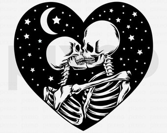 Skull Lovers Svg Skull Svg Dead Skeleton Love Svg Gothic - Etsy Canada
