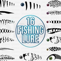 Fishing Lure Scale SVG, Fishing Lure Pattern SVG, Fishing Lure Tumbler ...