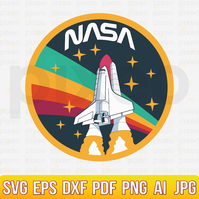 Nasa Flag Svg - Etsy