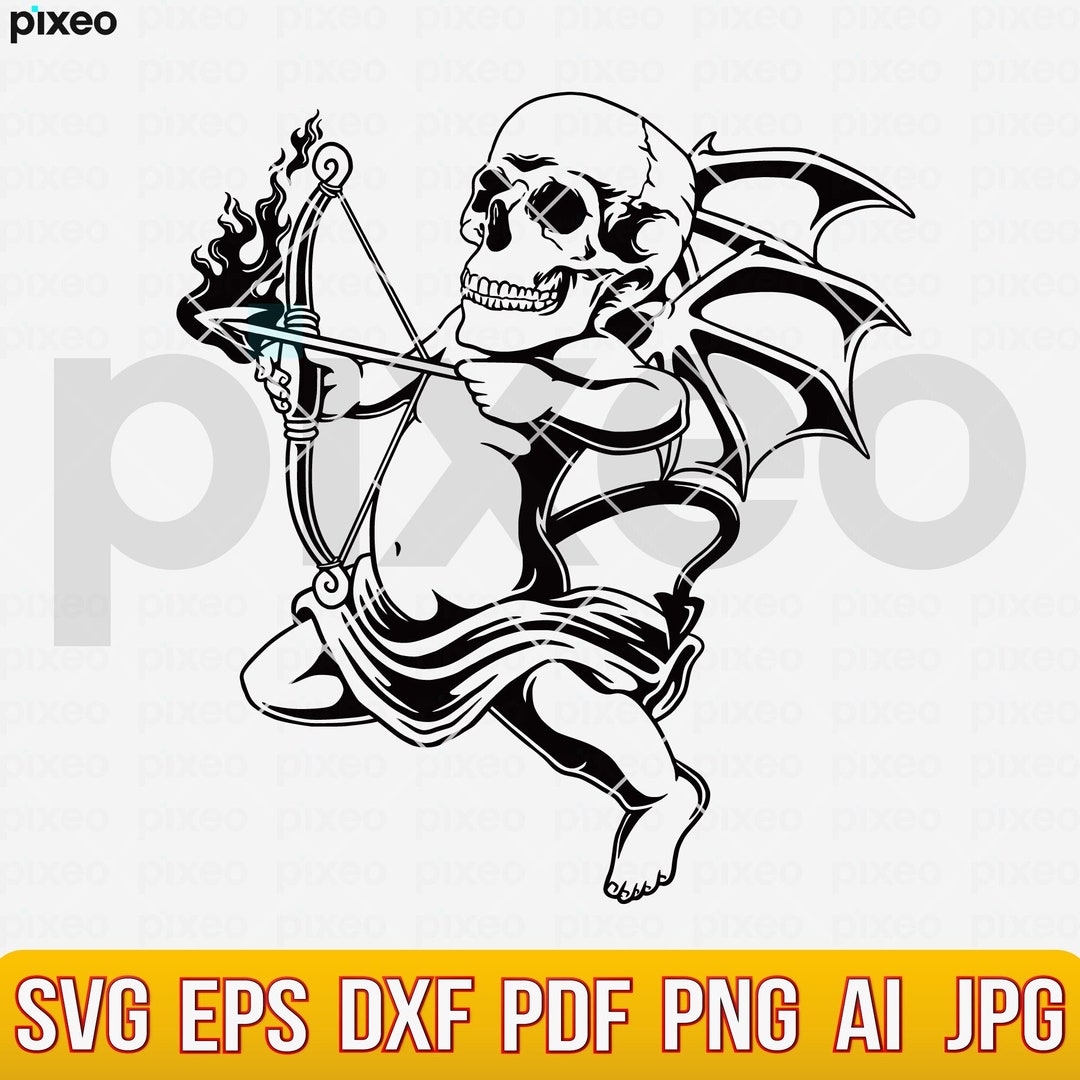 Devil Cupid Svg, Cupid Angel Svg, Cherubs Svg, Baby Angels Svg, Devil ...