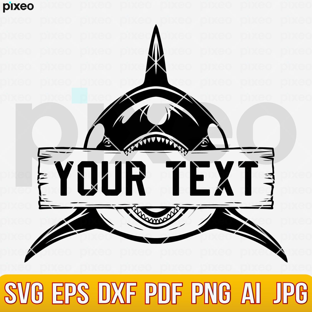 Orca in the Ocean Svg, Orca Svg, Orca Name Svg, Orca Clipart, Orca Jaws ...