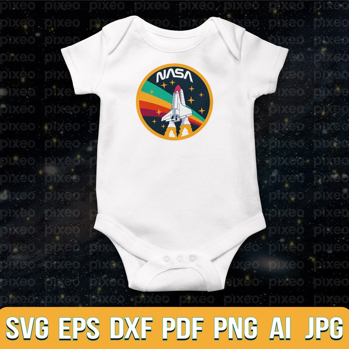 NASA SVG Nasa Spaceship SVG Nasa Shirt Nasa Logo Svg Space - Etsy