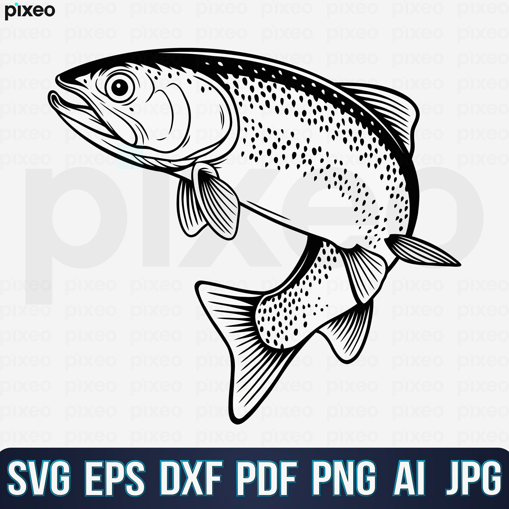 Trout Fishing Svg Trout Fish Svg Trout Svg Trout Fish - Etsy Canada