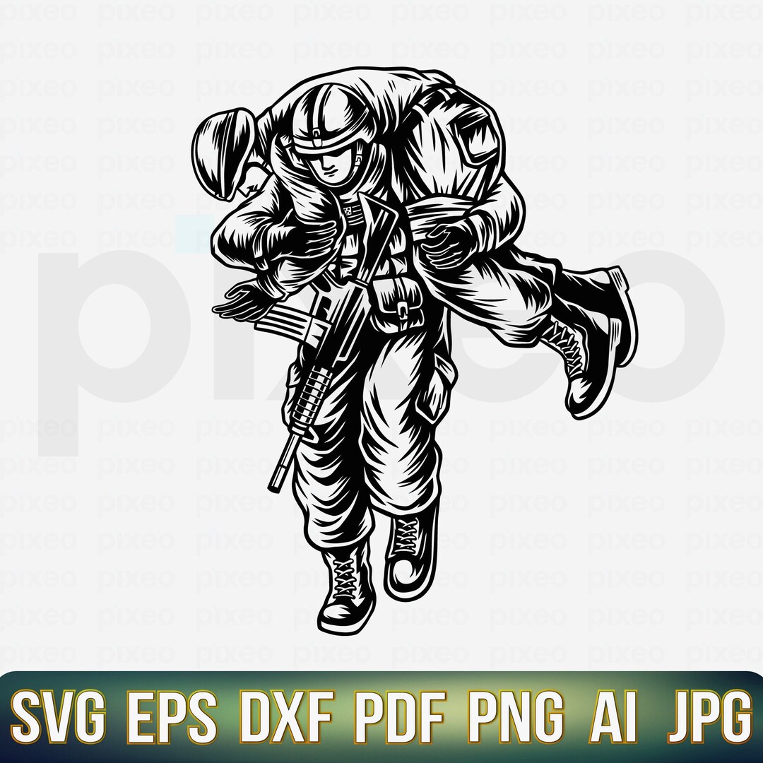 US Soldier Svg, Veteran Soldier Svg, US Army Svg, Military Svg, Soldier ...
