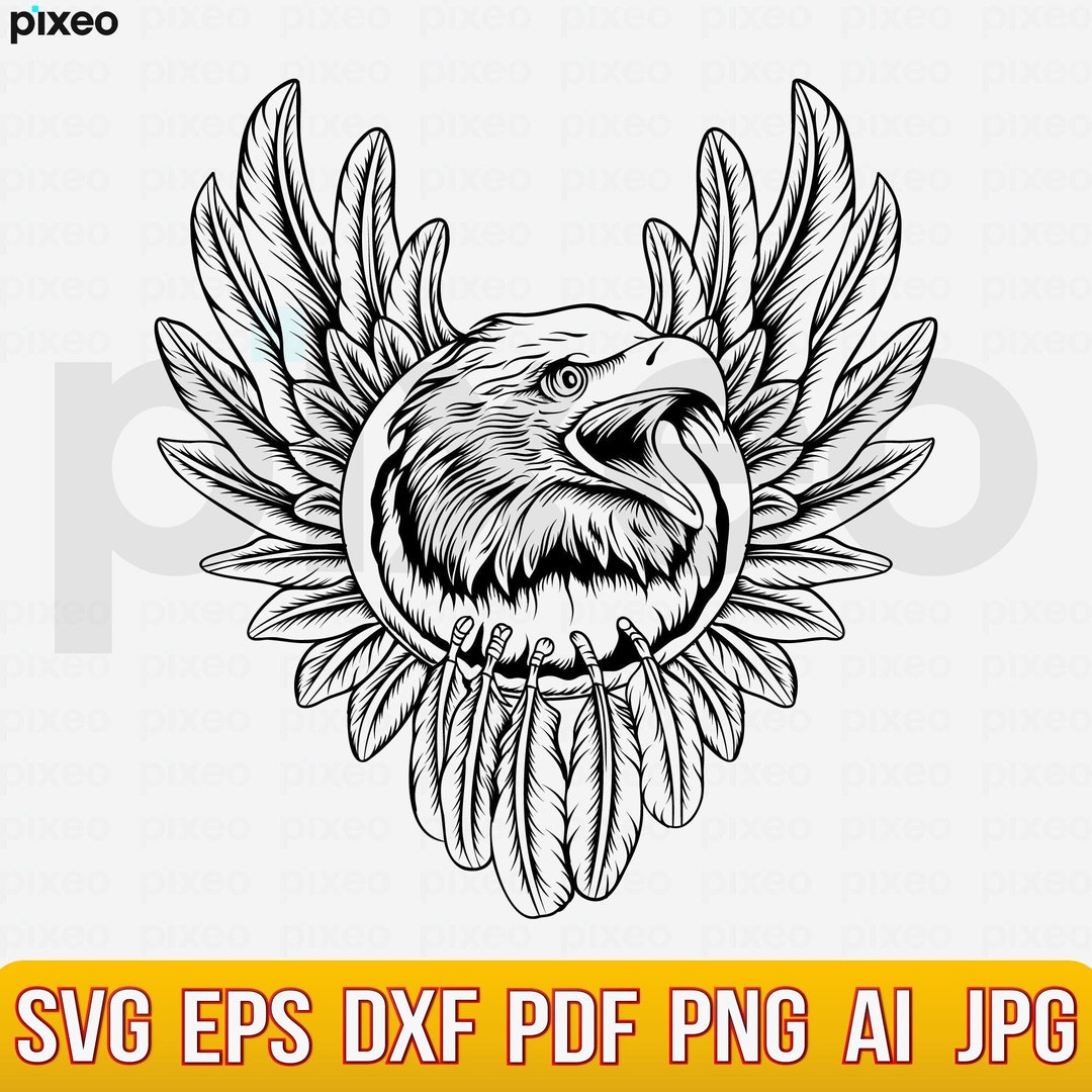 Eagle Svg, Eagle Attacks Svg, Eagle USA Svg, American Eagle Svg, Eagle Through Flag Svg, Eagle ...