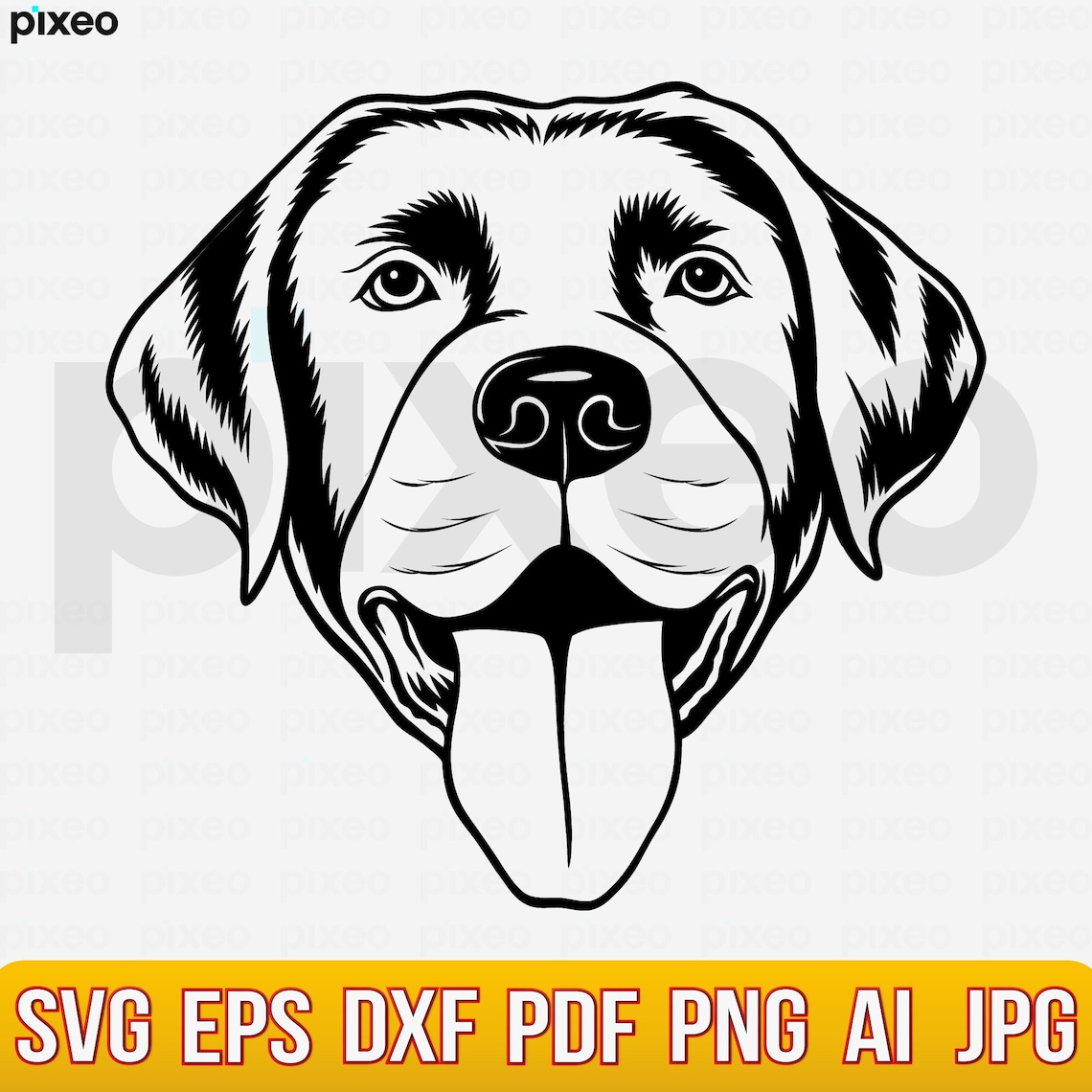 Labrador Svg Labrador Retriever Svg Labrador Clipart - Etsy