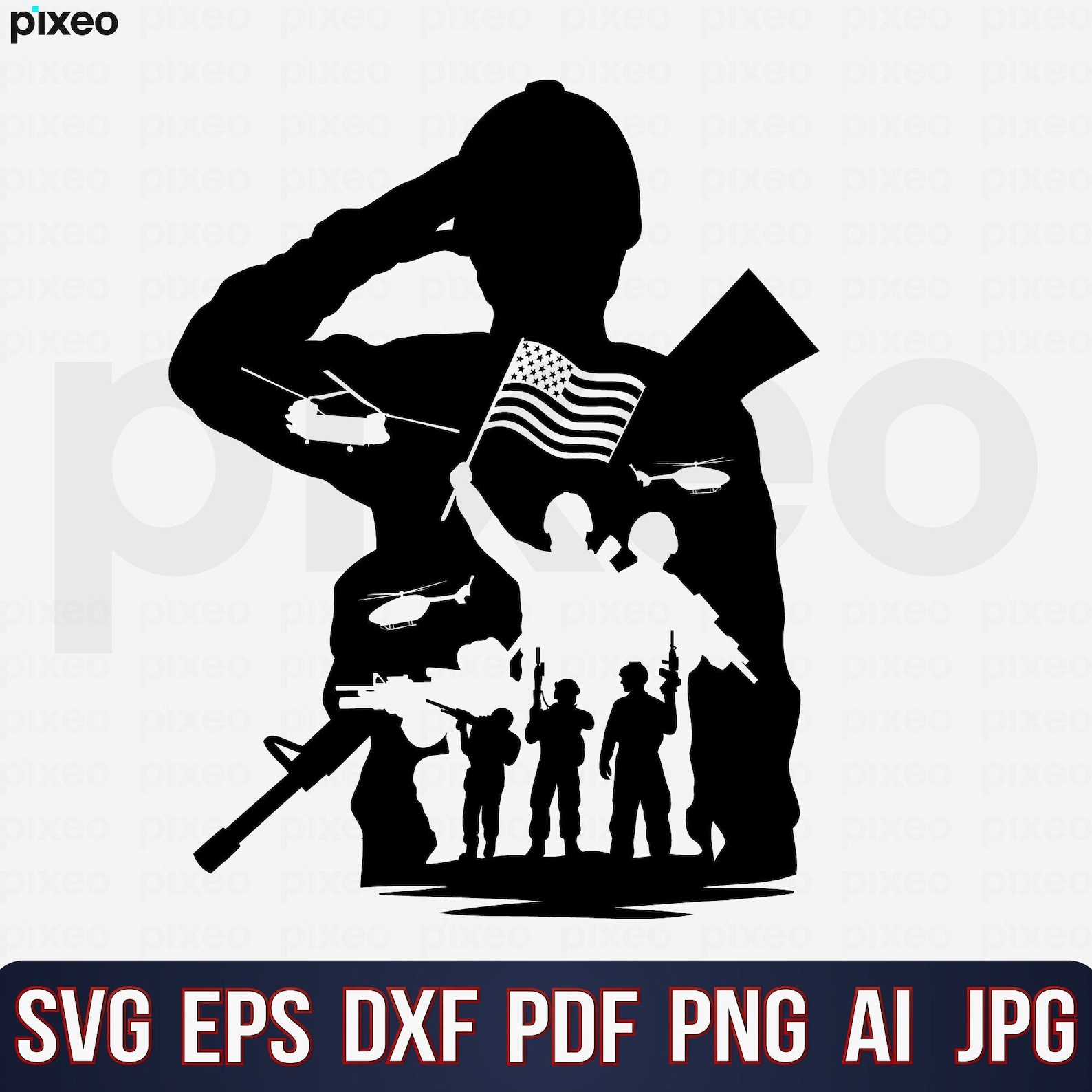 US Soldier Svg Veteran Soldier Svg US Army Svg Military - Etsy