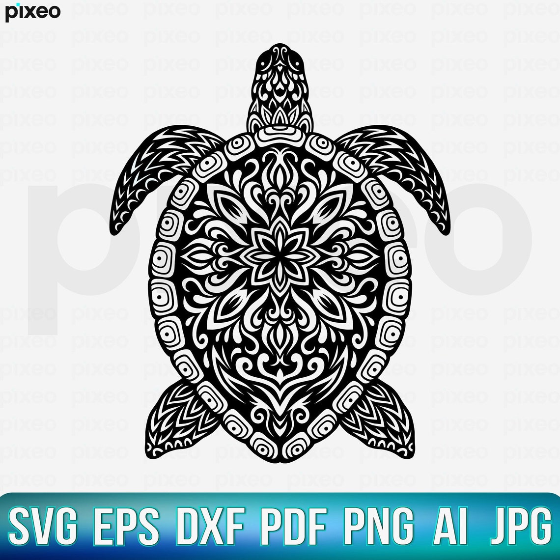 Turtle Mandala Svg Turtle Svg Mandala Svg Sea Turtle Svg - Etsy