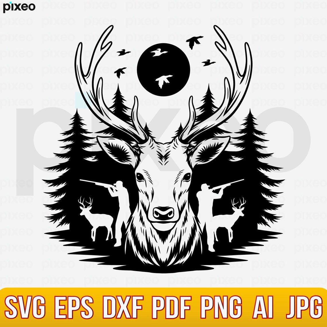 Deer Hunting Svg Deer Svg Hunting Svg Hunting Shirt Svg - Etsy