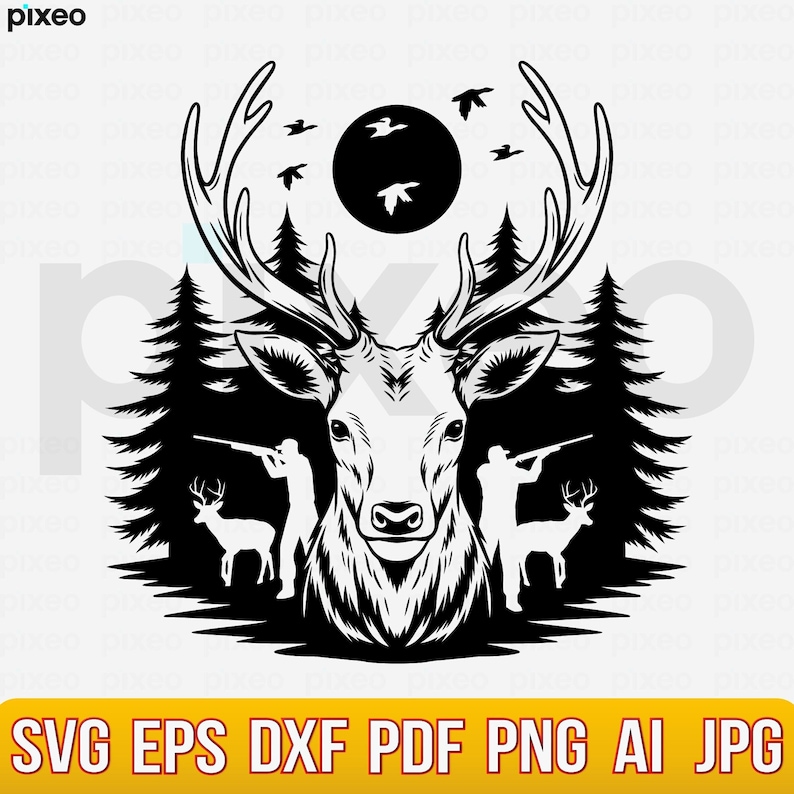 Deer Hunting Svg Deer Svg Hunting Svg Hunting Shirt Svg - Etsy