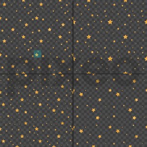 Gold Star Seamless Pattern, Gold Star Digital Paper, Star Printable ...