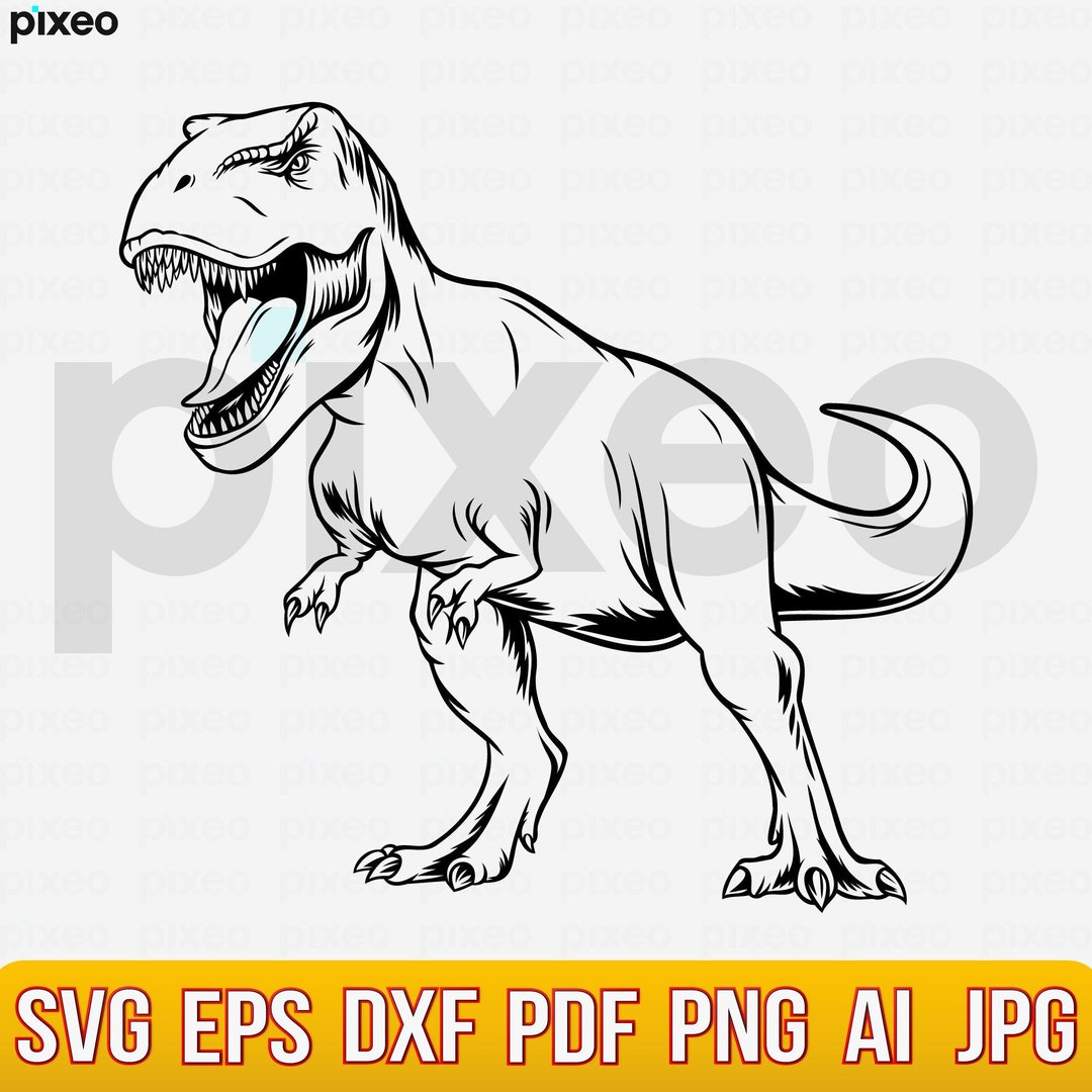 T Rex Svg T Rex Scratch Svg Dinosaur Svg Tyrannosaurus Rex - Etsy Canada