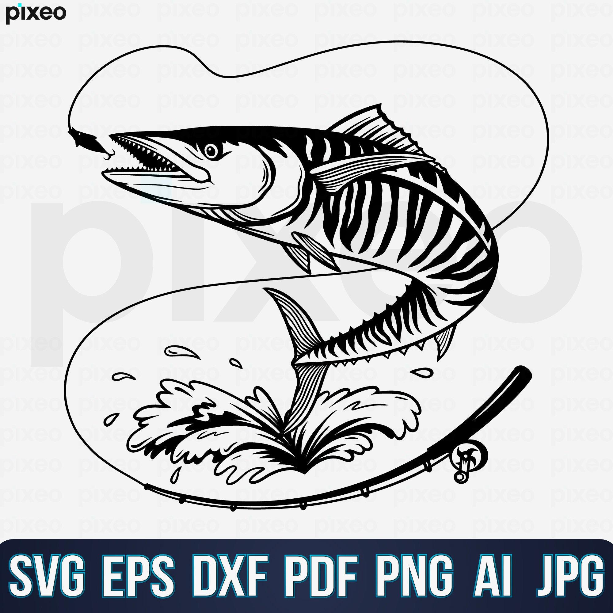 Mackerel Fishing Svg Fishing Svg Mackerel Fish Svg Mackerel | Etsy ...