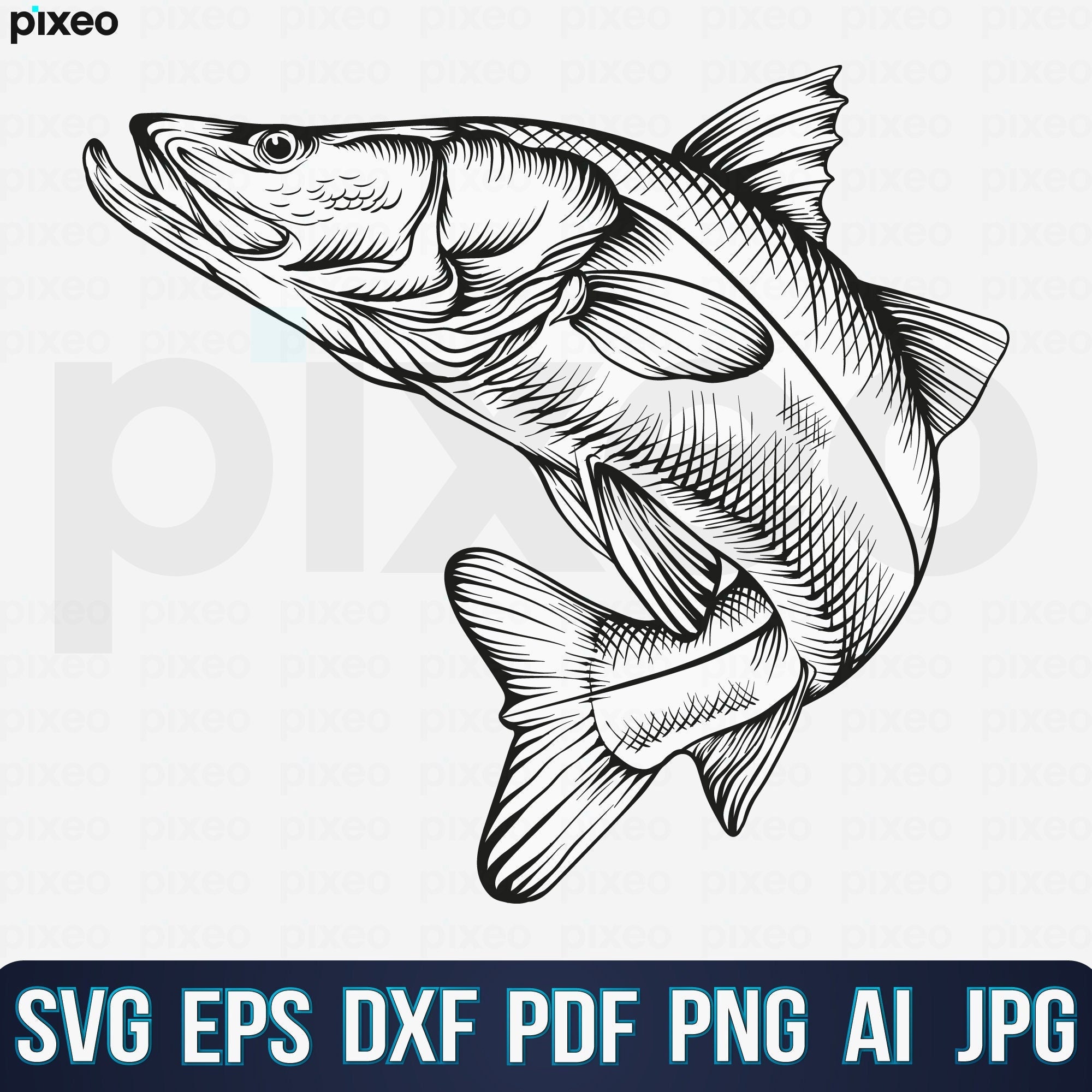 Snook Fishing Svg Fishing Svg Snook Fish Svg Snook Clipart - Etsy Hong Kong