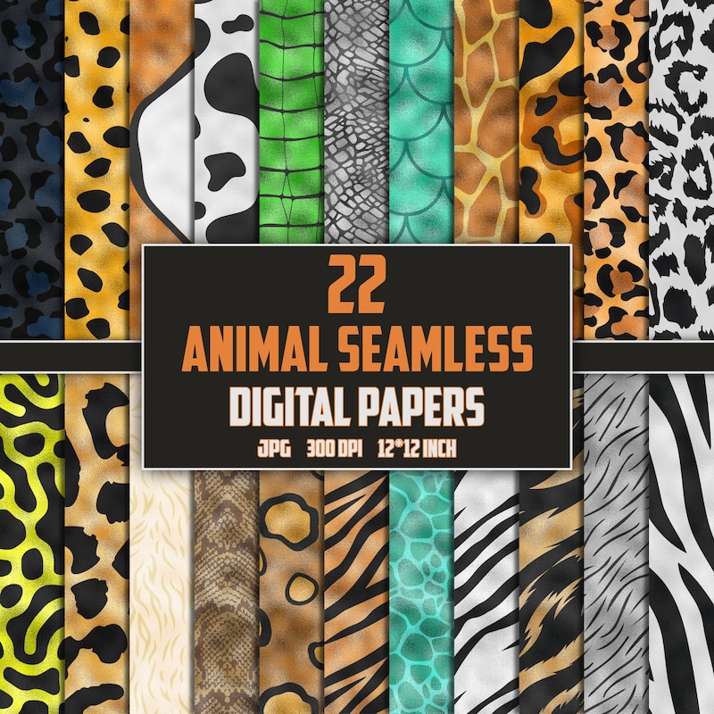 Animal Prints - Etsy