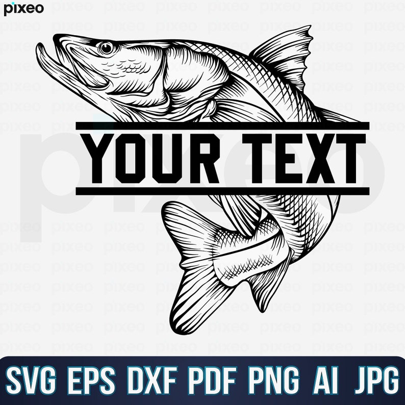 Snook Fishing Svg Fishing Svg Snook Fish Svg Snook Clipart - Etsy