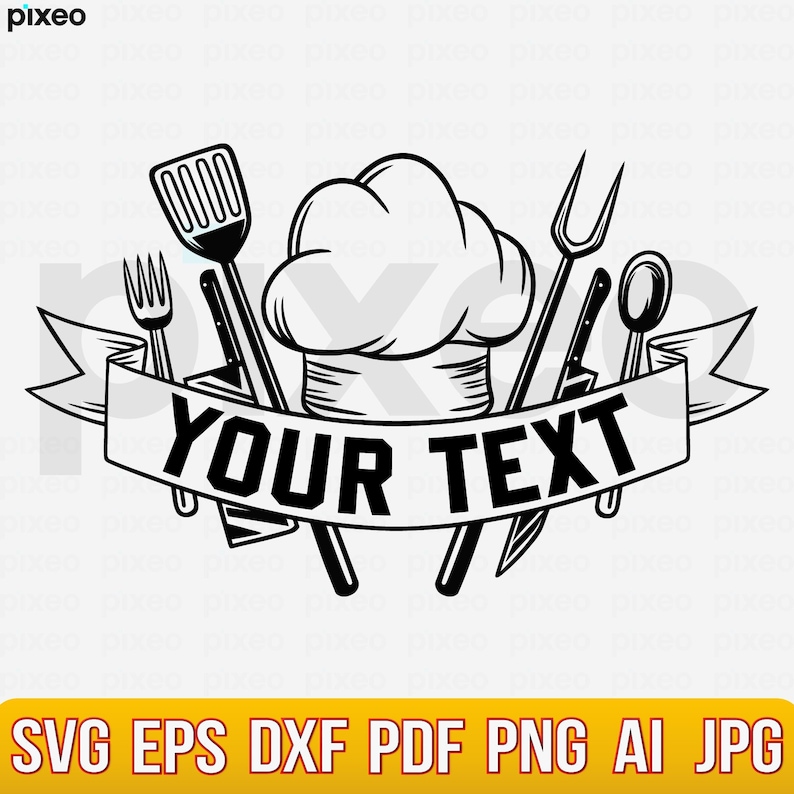Chef Logo Svg Chef Tools Svg Chef Svg Restaurant Logo Svg - Etsy Israel