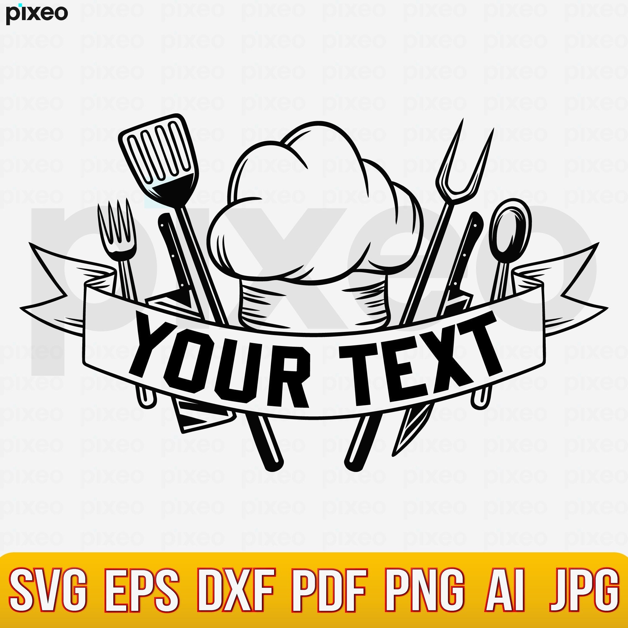 Chef Logo Svg Chef Tools Svg Chef Svg Restaurant Logo Svg - Etsy Israel