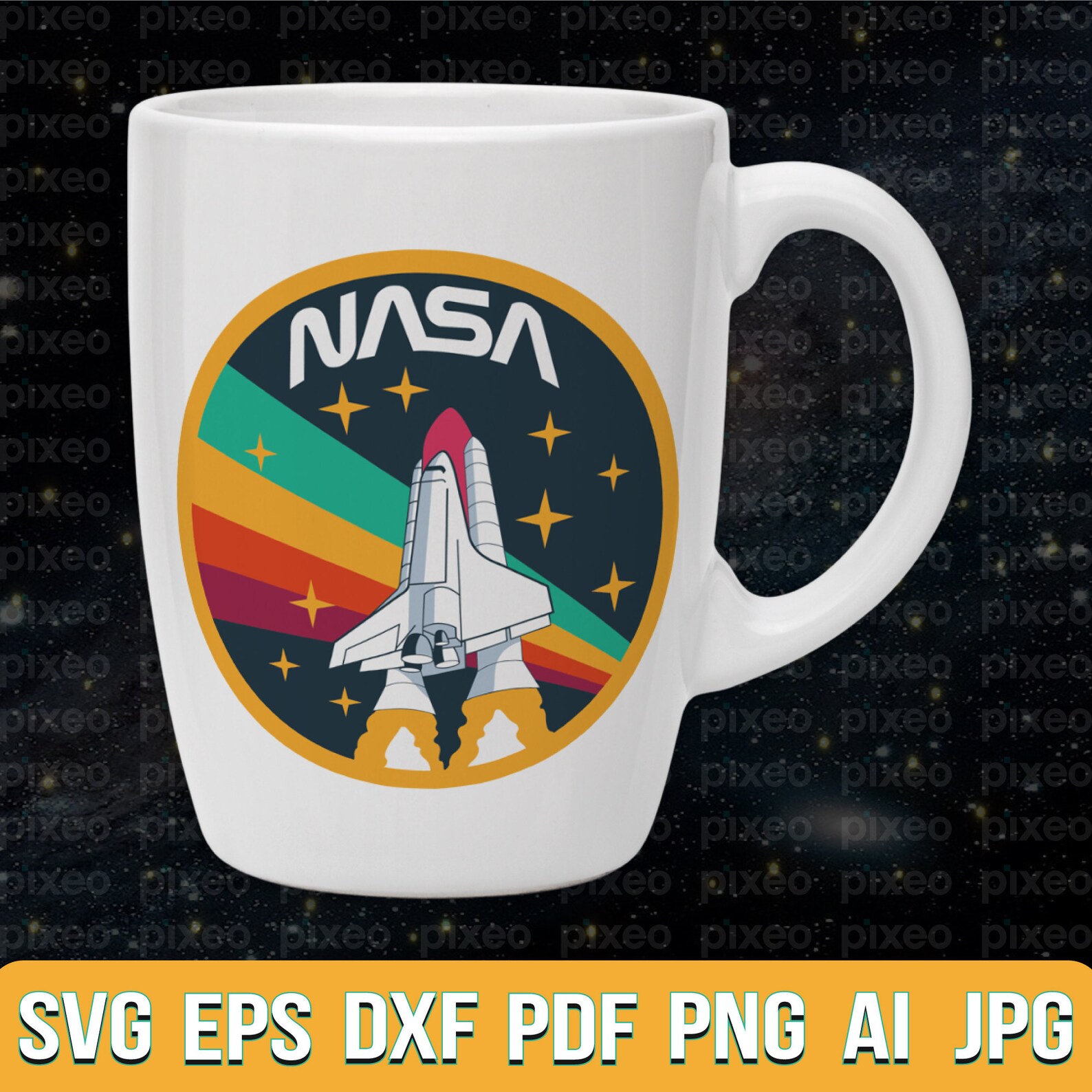 NASA SVG, Nasa Spaceship SVG, Nasa Shirt, Nasa Logo Svg, Space Shuttle ...