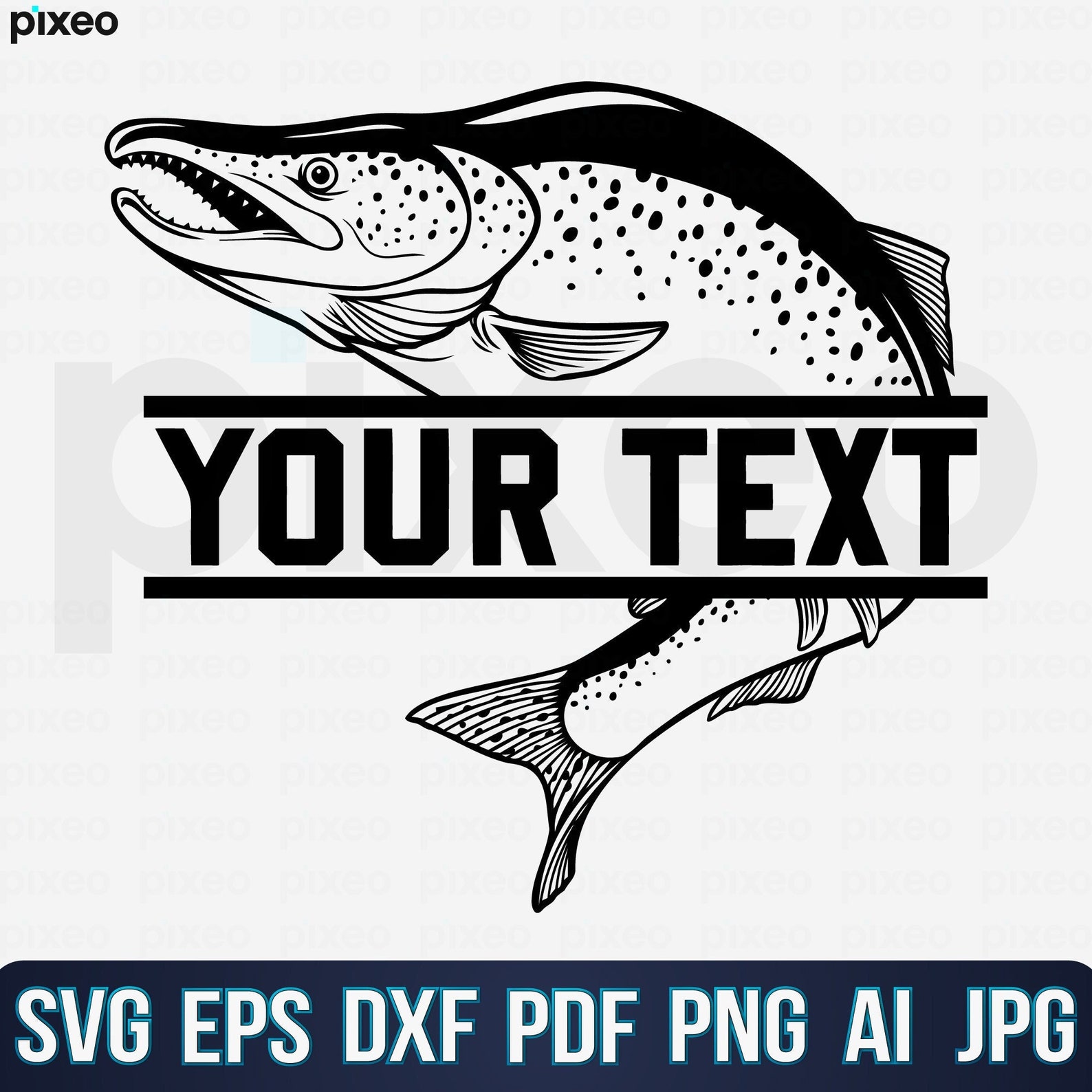 Salmon Fishing Svg Salmon Fish Svg Salmon Svg Salmon Fish | Etsy
