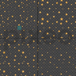 Gold Star Seamless Pattern, Gold Star Digital Paper, Star Printable ...