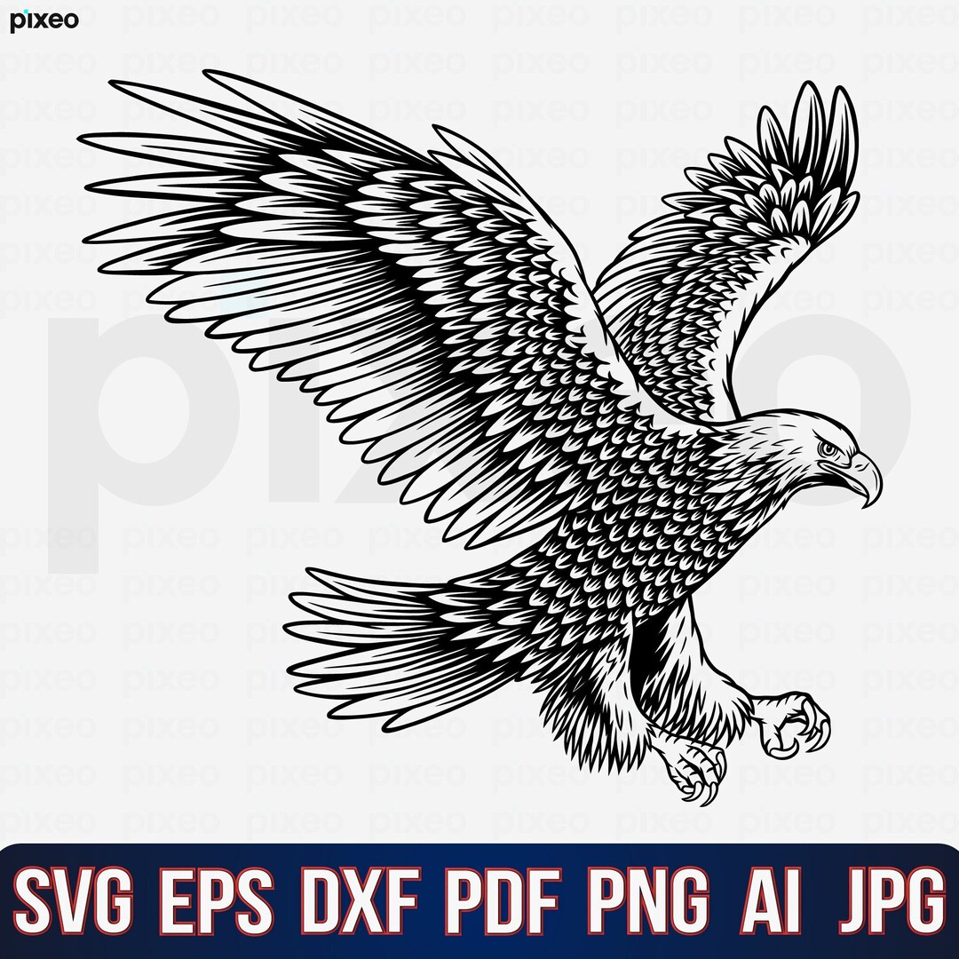 Eagle Svg, Eagle Attacks Svg, Eagle USA Svg, American Eagle Svg, Eagle Through Flag Svg, Eagle ...