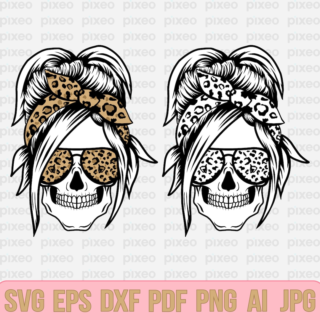 Mom Skull Svg, Mom Life Svg, Mom Life Skull Svg, Mom Skeleton Svg ...