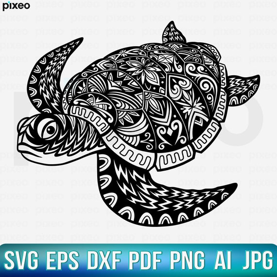 Turtle Mandala Svg Turtle Svg Mandala Svg Sea Turtle Svg - Etsy