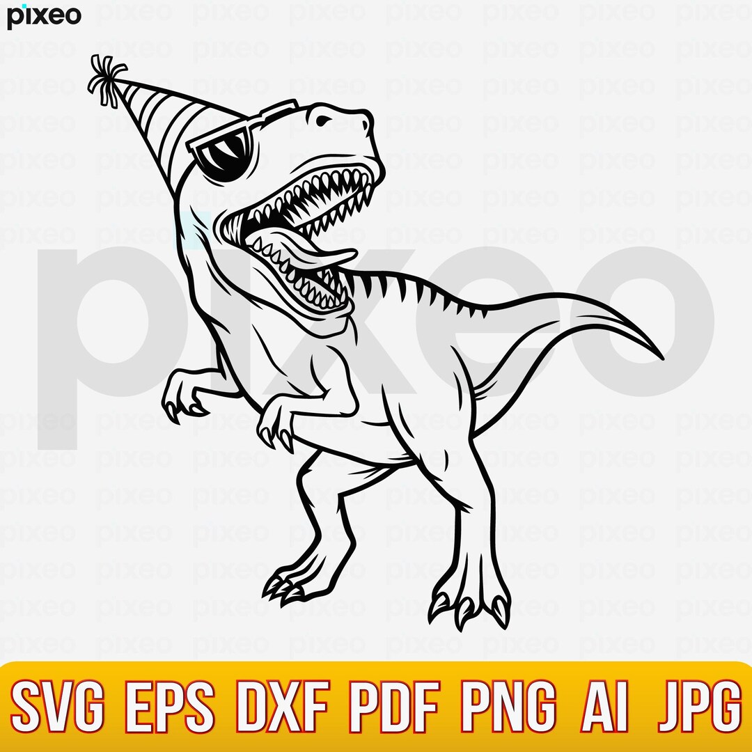 Dinosaur Birthday Boy Svg, T-rex Svg, T-rex Birthday Shirt, Birthday ...