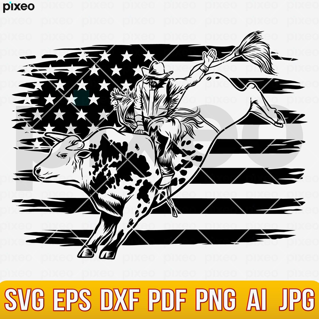 Bull Rider Svg, Rodeo Svg, Bull Riding Svg, Cowboy Svg, Bullfighter Svg ...