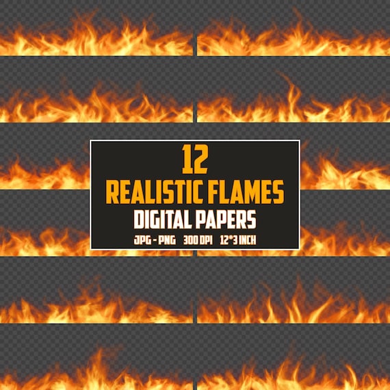 Flame Decal Png