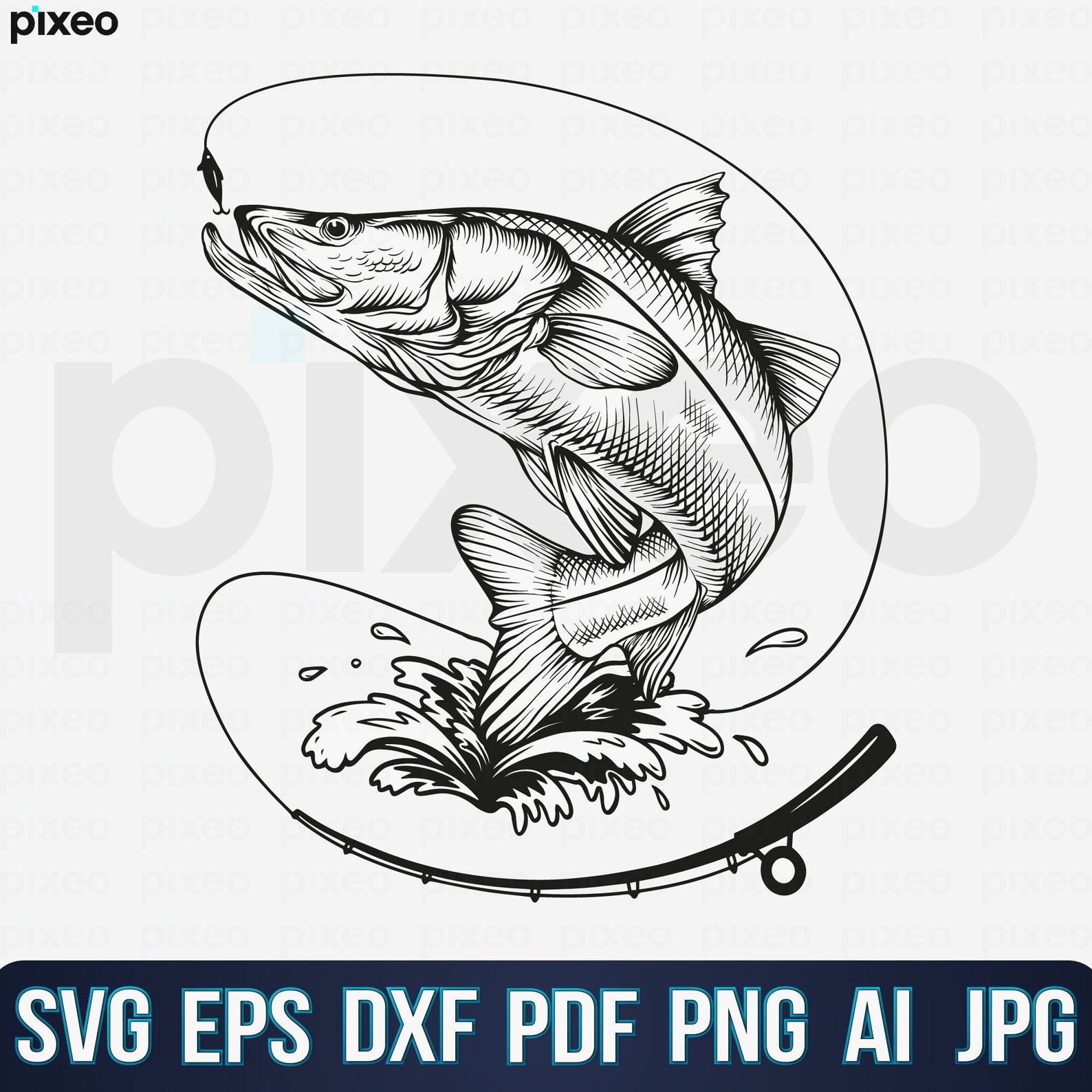 Snook Fishing Svg Fishing Svg Snook Fish Svg Snook Clipart - Etsy Hong Kong