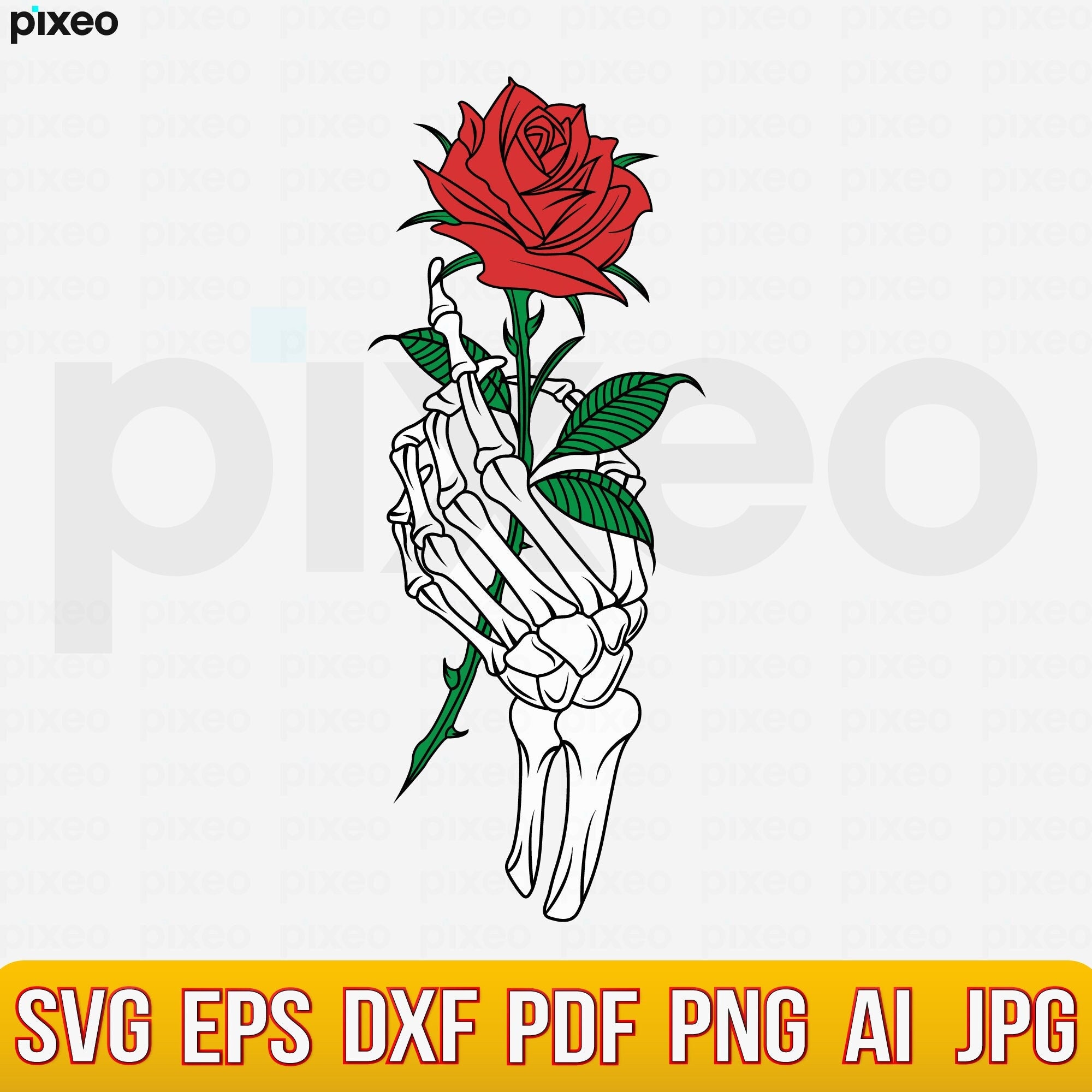 Hands Death Svg Skeleton Holding Rose Svg Roses Svg Skull Svg Skeleton ...
