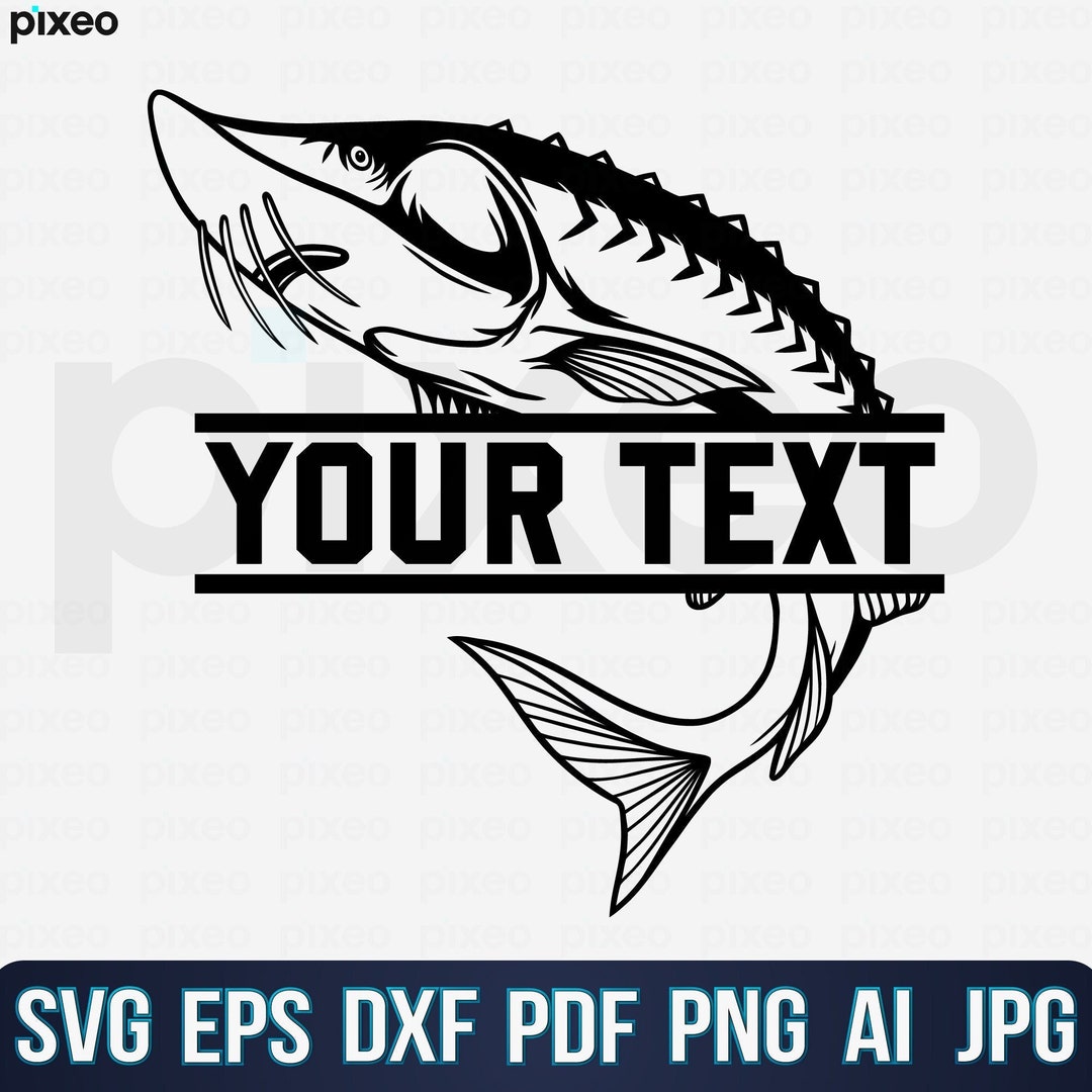 Sturgeon Fishing Svg, Fishing Svg, Sturgeon Fish Svg, Sturgeon Clipart ...