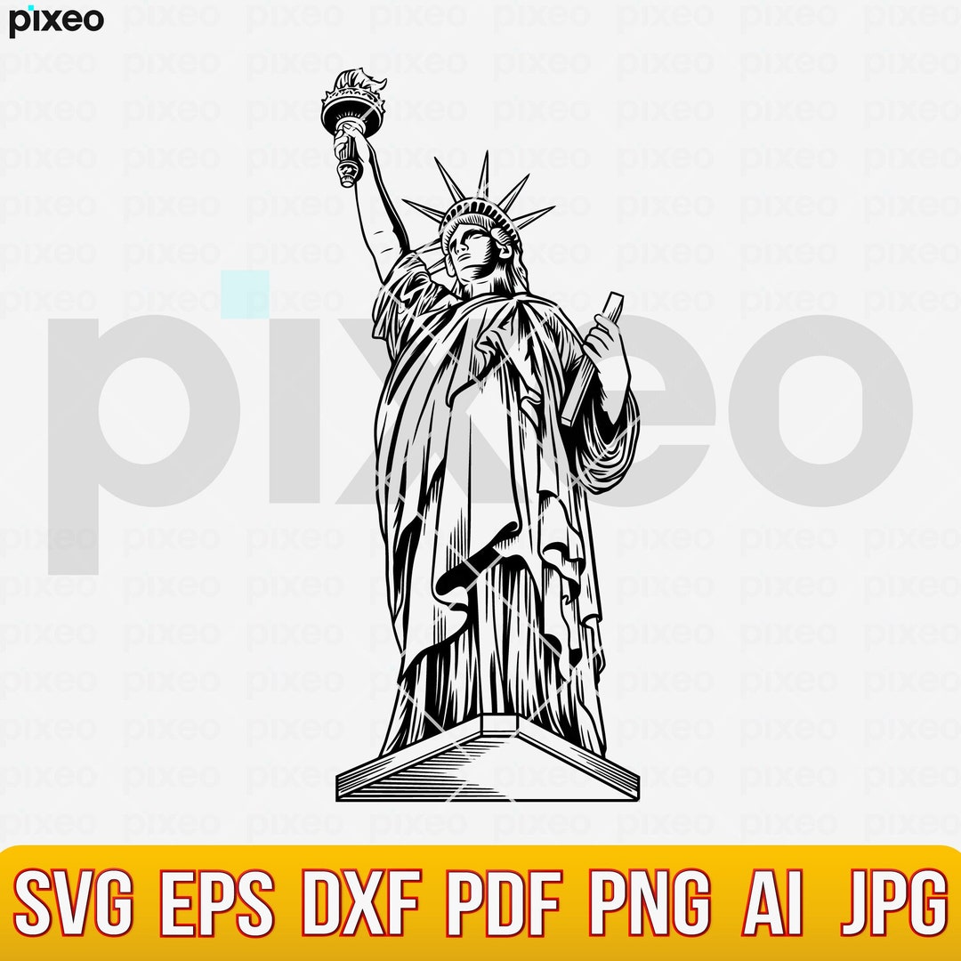 Statue of Liberty Svg, Liberty Skull Svg, New York Svg, Lady Liberty ...