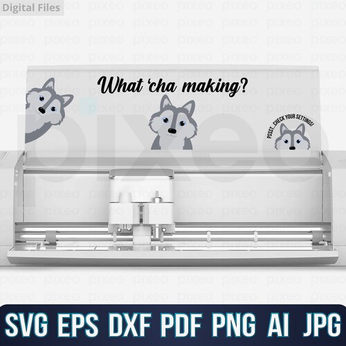 Whatcha Making Svg Files for Cricut What Cha Penguin - Etsy
