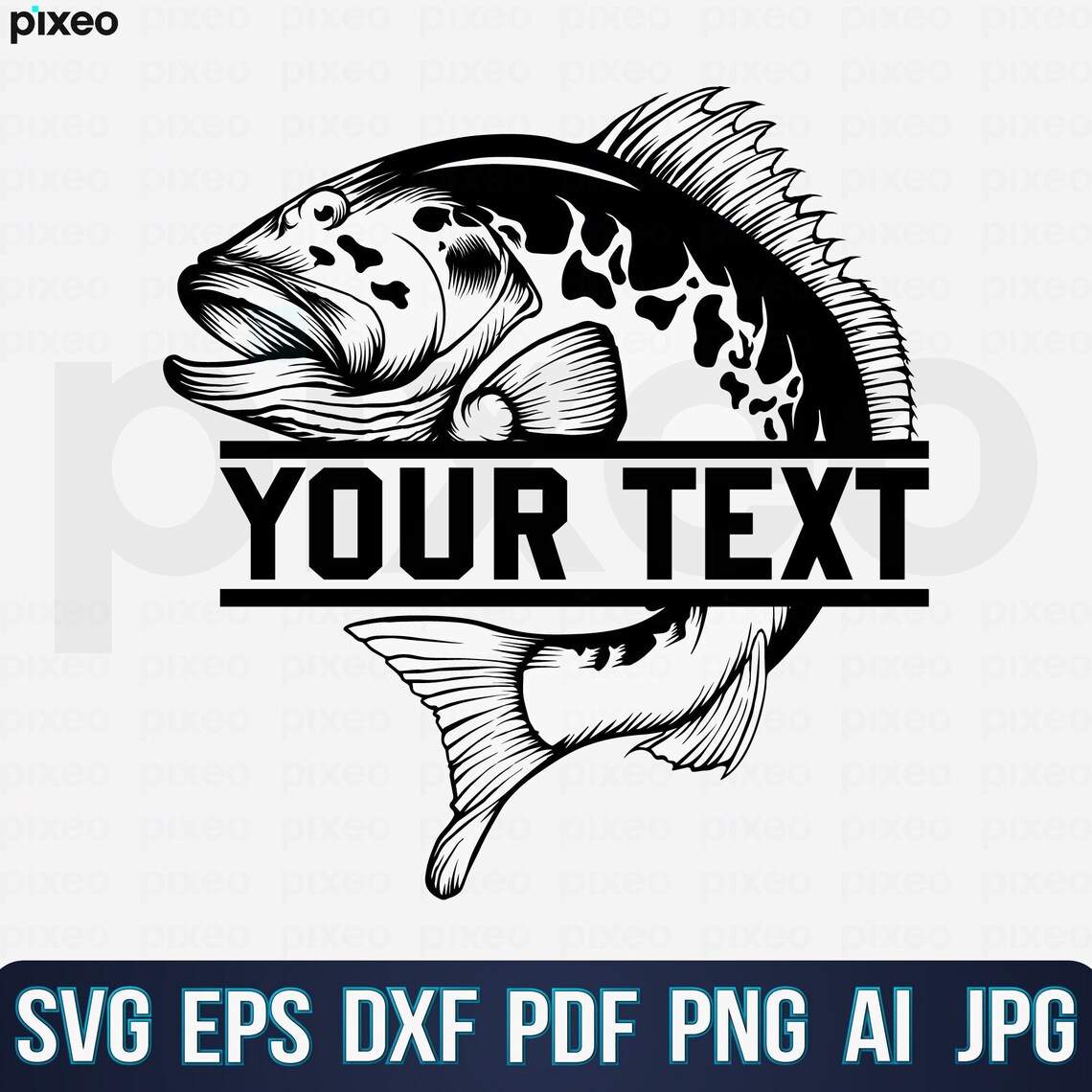Grouper Fishing Svg Fishing Svg Grouper Fish Svg Grouper - Etsy