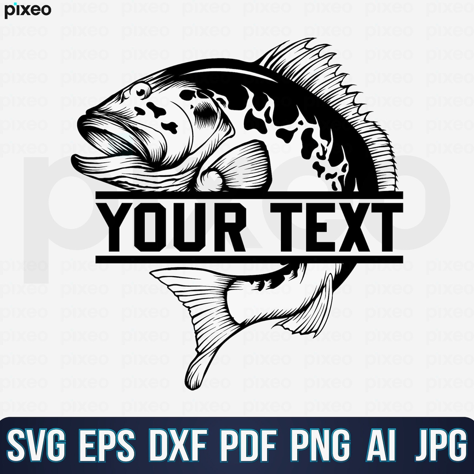 Grouper Fishing Svg Fishing Svg Grouper Fish Svg Grouper - Etsy