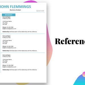 Resume Template, CV Template, Cover Letter Template, Professional ...