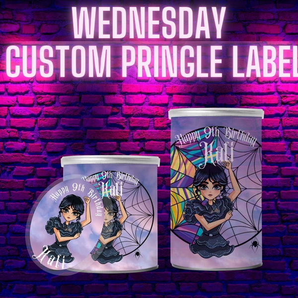 Wednesday Addams Printable Stickers - Etsy